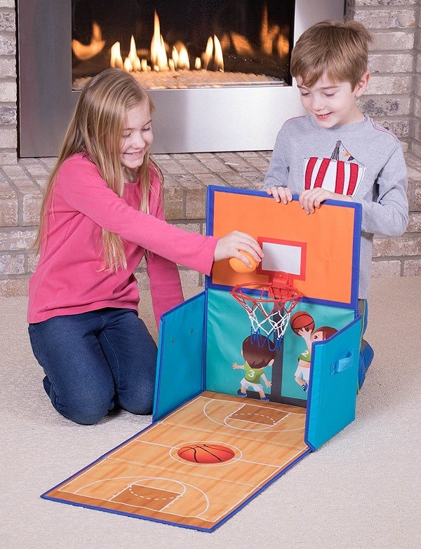 Play Mat Ottoman - Basketball| My Mom And Me