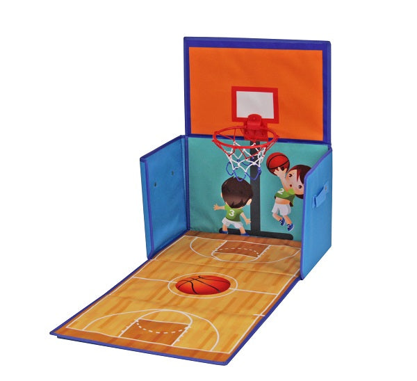 Play Mat Ottoman - Basketball| My Mom And Me