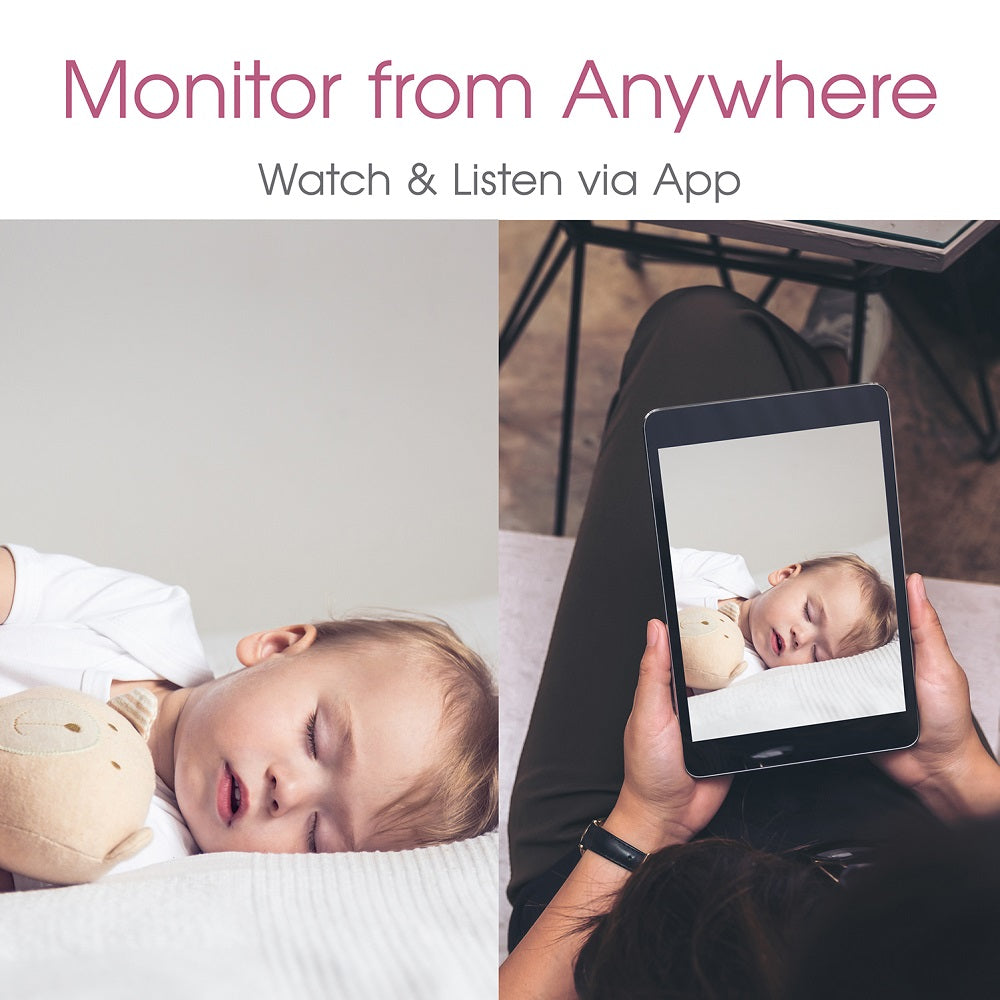 Baby Womb World - BWW360 Wi-Fi Video Baby Monitor Nanny Camera with So ...