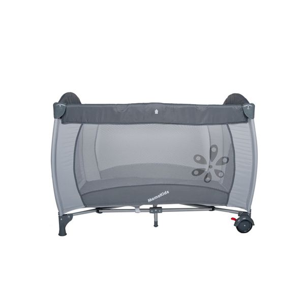 Baby Camp Cot - Sleepy - Grey| My Mom And Me