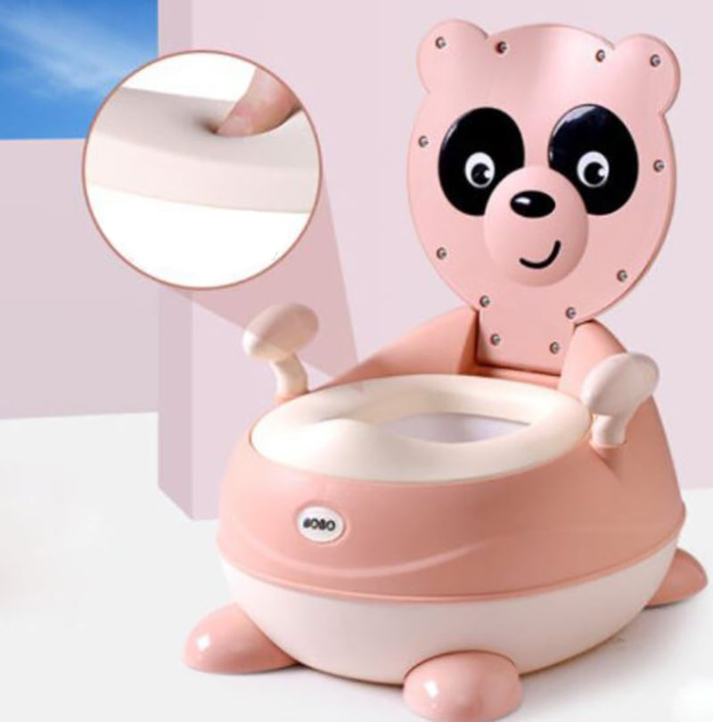 Panda Baby Potty - Pink| My Mom And Me